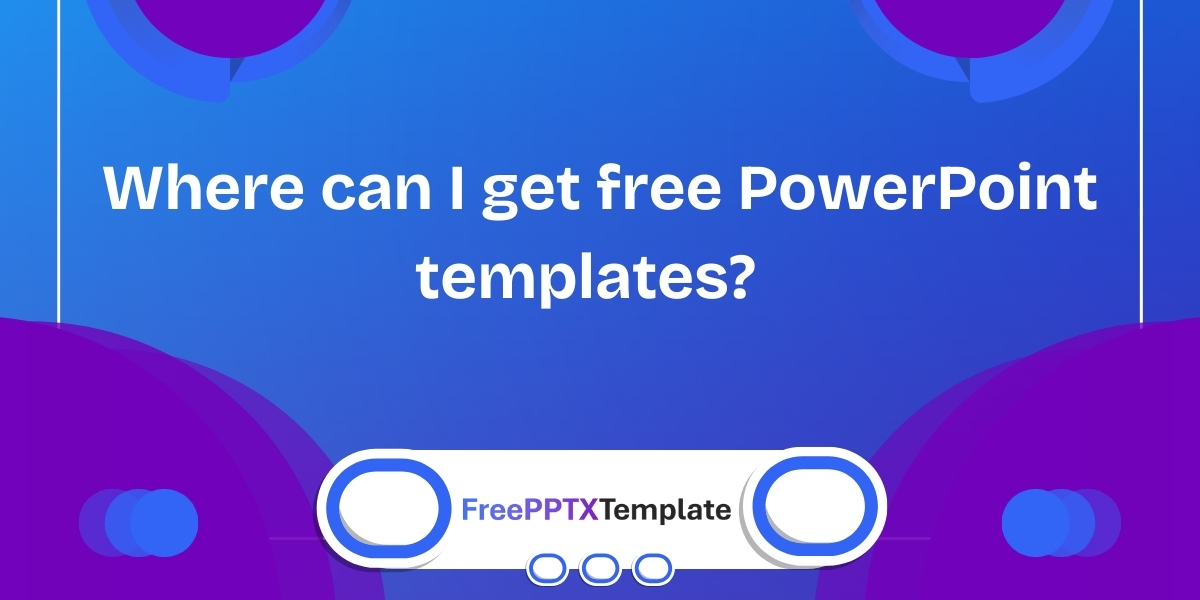 Blogs – free pptx template