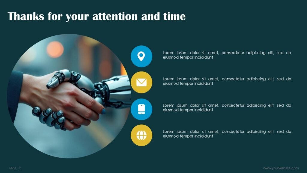Free AI Tech Project Overview Presentation Template