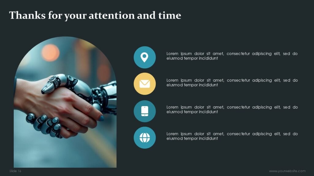 Free AI for Students PowerPoint Template