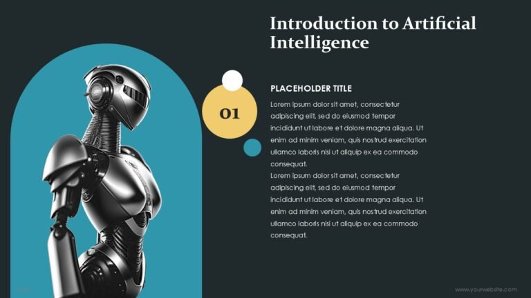 Free AI for Students PowerPoint Template