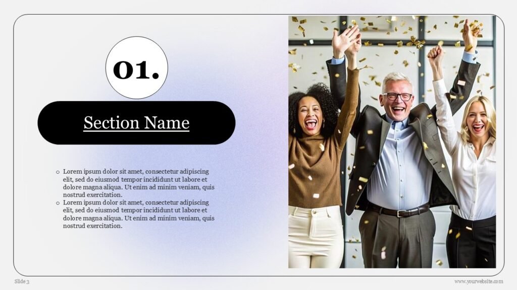 Free Business Management Meeting PowerPoint Presentation Template