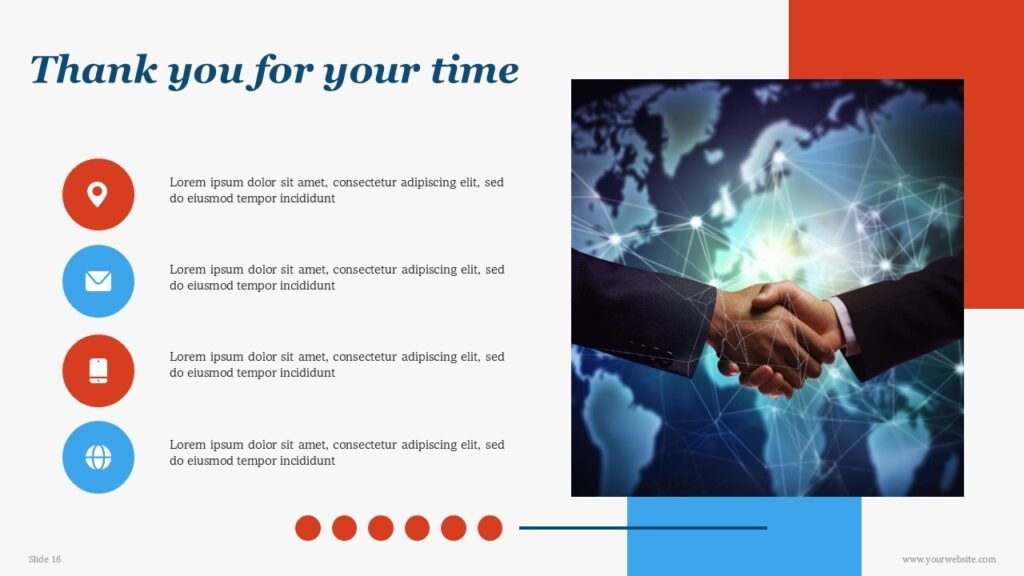 Free Business Project Powerpoint Presentation Template