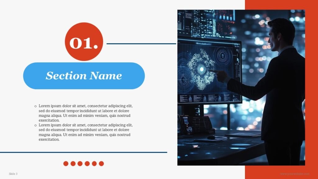 Free Business Project Powerpoint Presentation Template