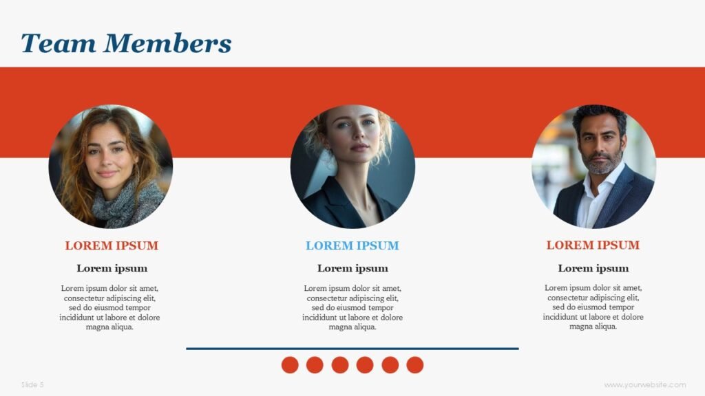 Free Business Project Powerpoint Presentation Template