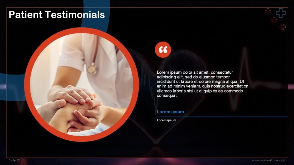 Free Cardiology Human Heart PowerPoint Template