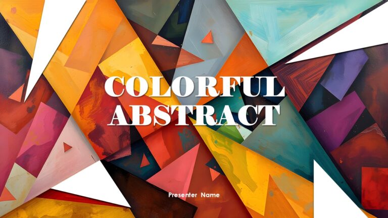 Free Colorful Abstract PowerPoint Presentation Template – free pptx ...