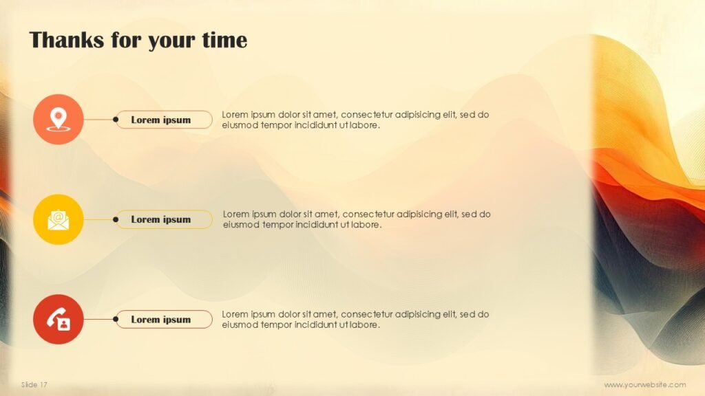 Free Creative Waves Abstract Presentation Templates