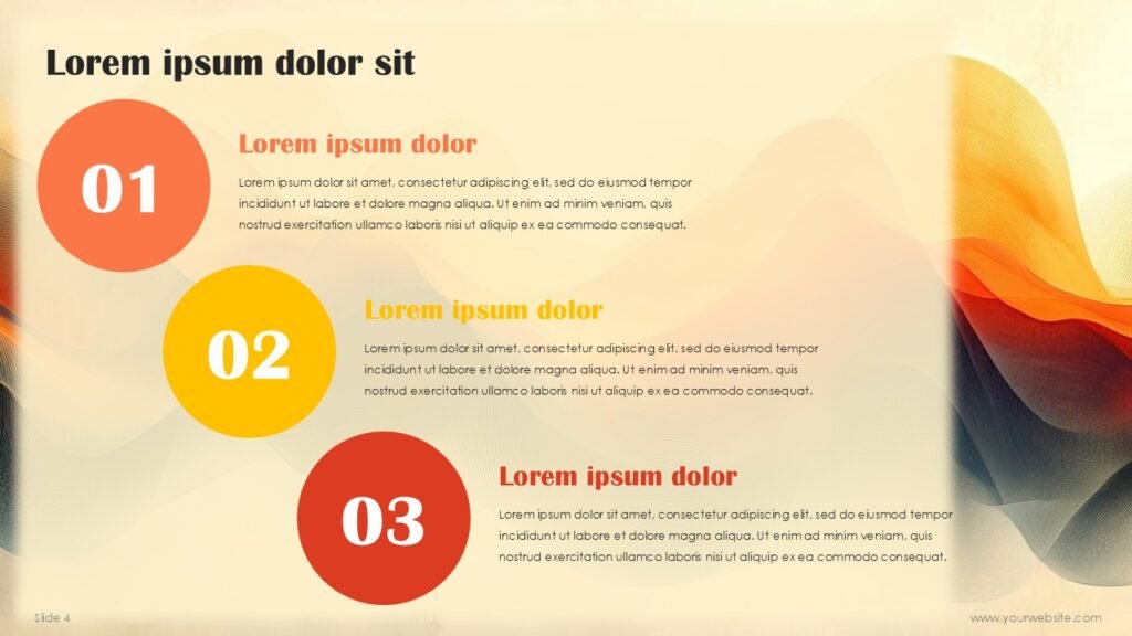 Free Creative Waves Abstract Presentation Templates