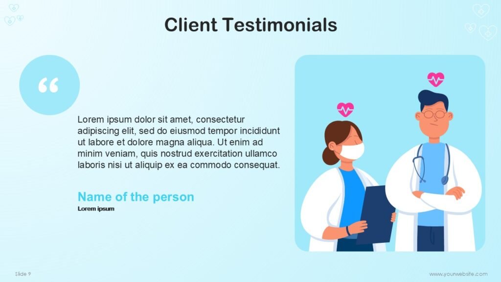 Free Doctor Appointment Medical PowerPoint Template