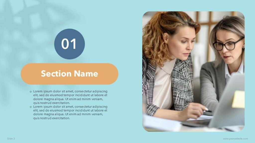 Free Female Work Stress PowerPoint Presentation Template