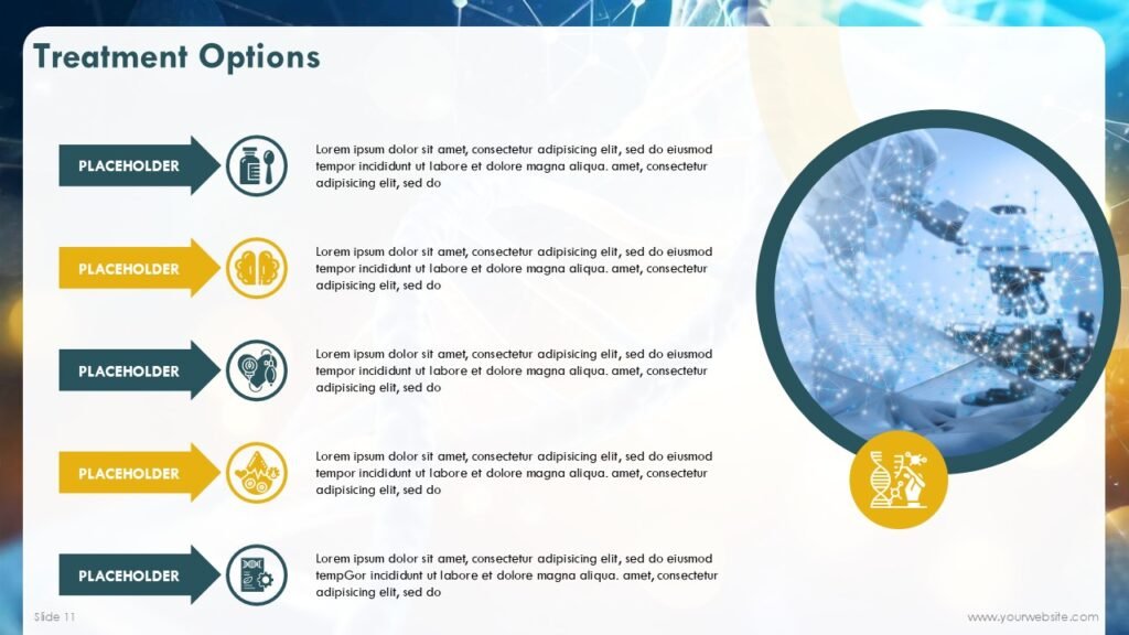 Free Genetics and DNA Test PowerPoint Template