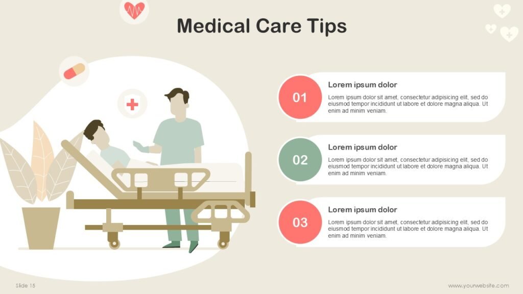 Free Healthcare and Hospital Management Presentation Template