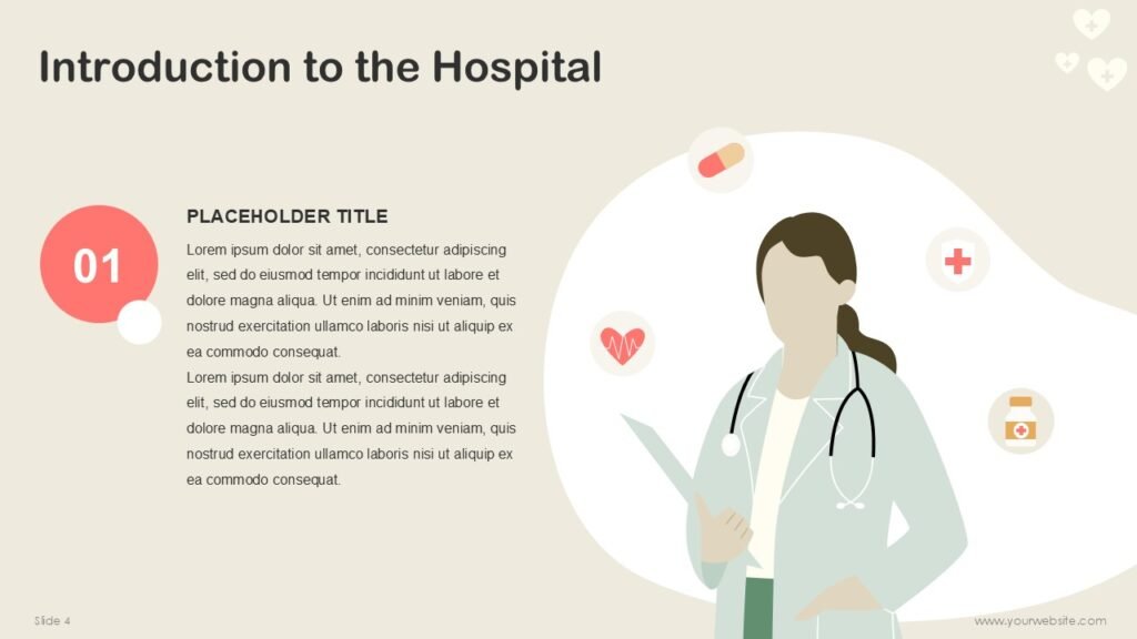 Free Healthcare and Hospital Management Presentation Template