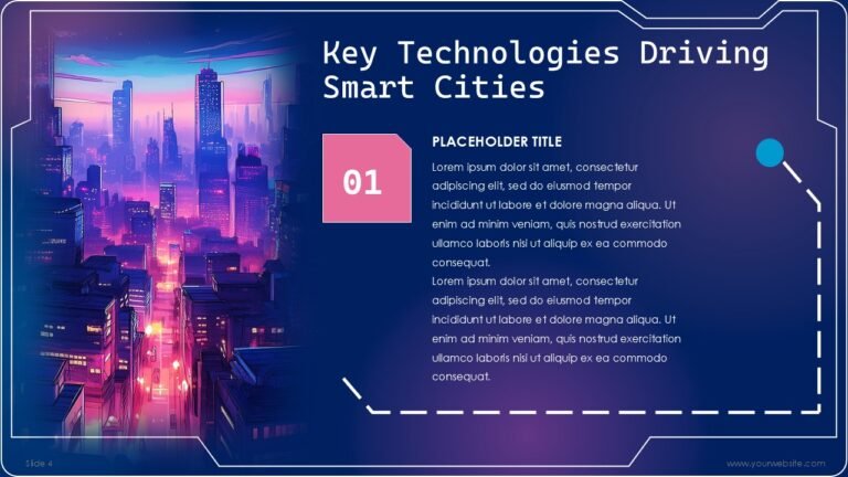 Free Urban Transformation & Smart Cities PPT Template