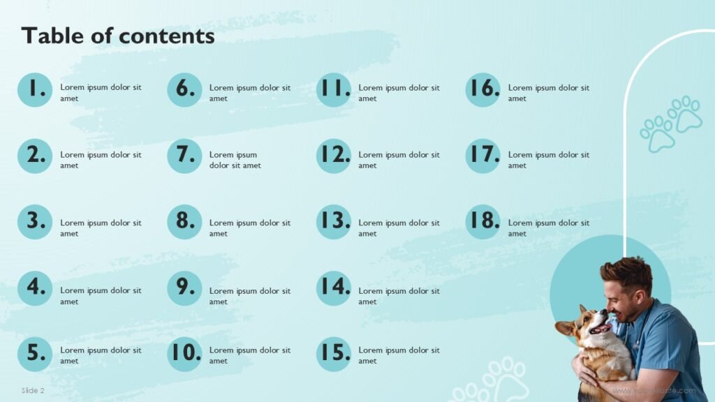 Free Veterinary Clinic PowerPoint Template