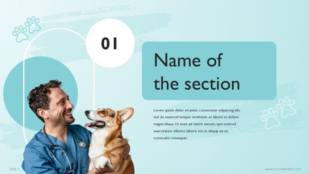 Free Veterinary Clinic PowerPoint Template