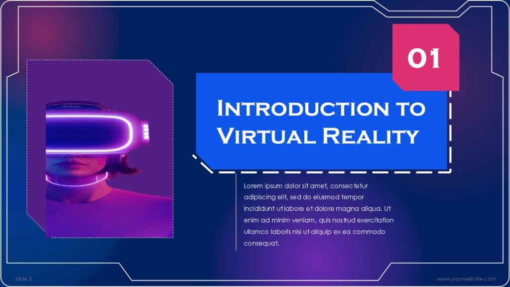 Free Virtual Reality Technology PowerPoint Template