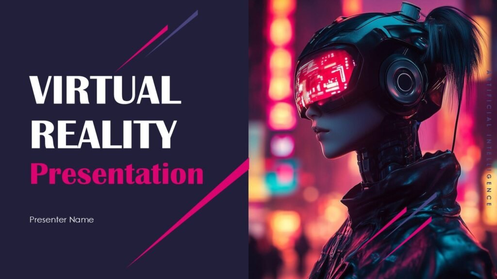 Free Virtual Reality (VR) PowerPoint Template