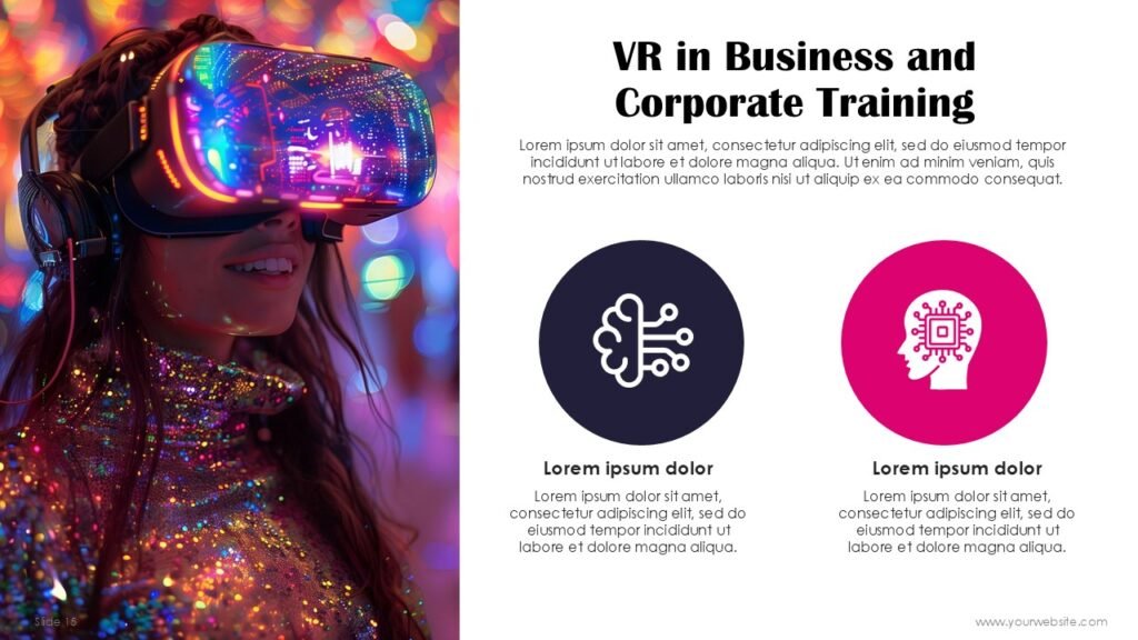 Free Virtual Reality (VR) PowerPoint Template