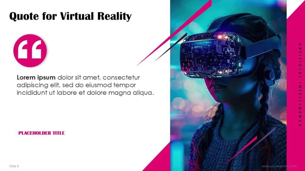 Free Virtual Reality (VR) PowerPoint Template