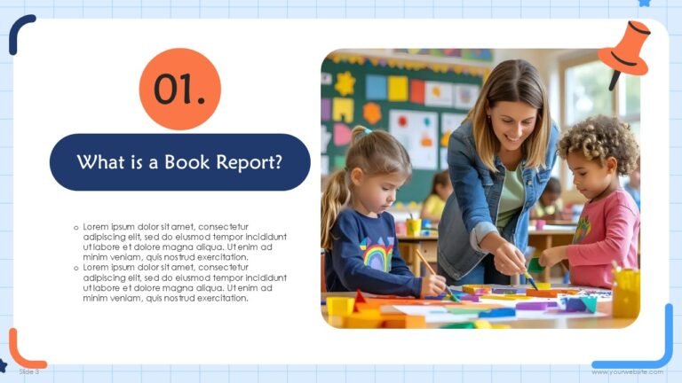 Free Book Report Writing Guide PowerPoint Presentation Template