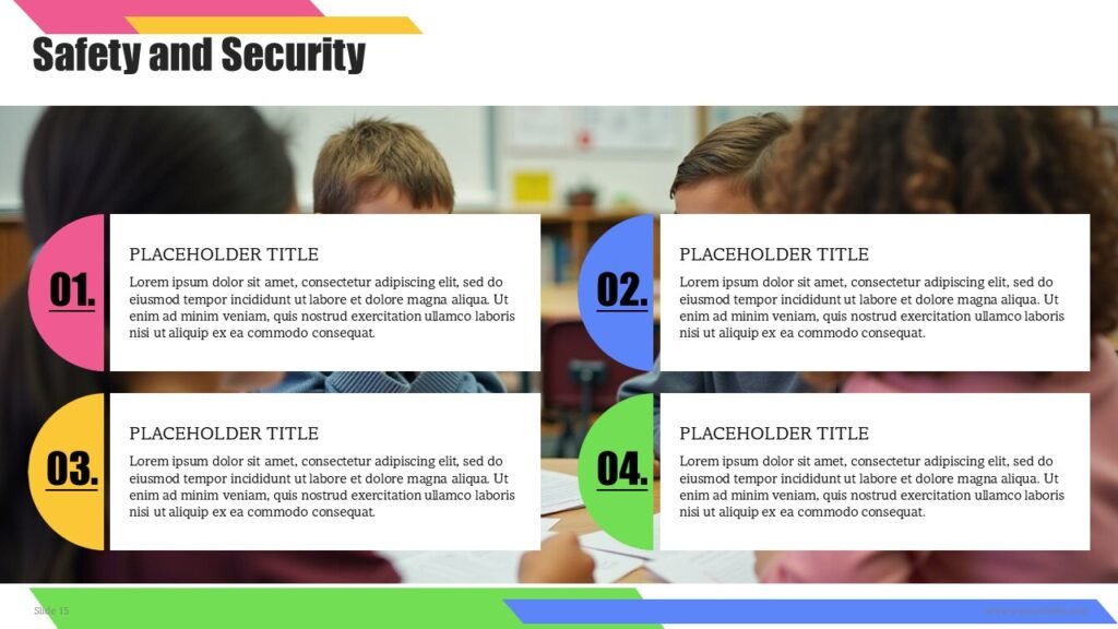 Free Colorful Kindergarten PowerPoint Presentation Templates