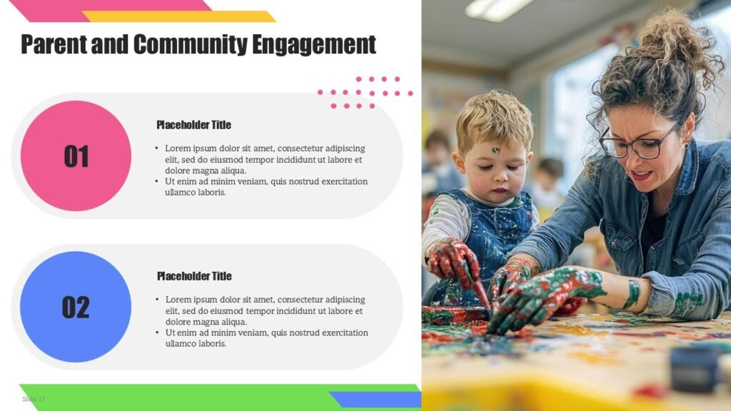 Free Colorful Kindergarten PowerPoint Presentation Templates