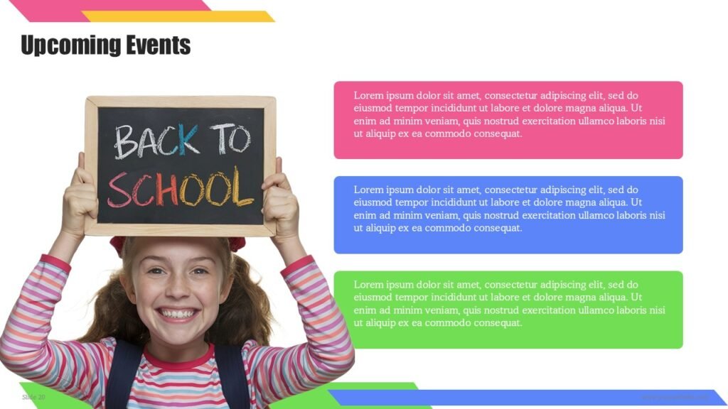 Free Colorful Kindergarten PowerPoint Presentation Templates