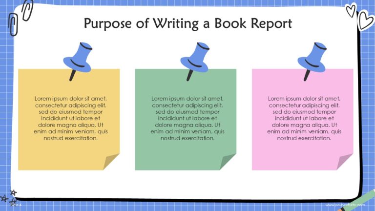 Free Crafting the Perfect Book Report PowerPoint Presentation