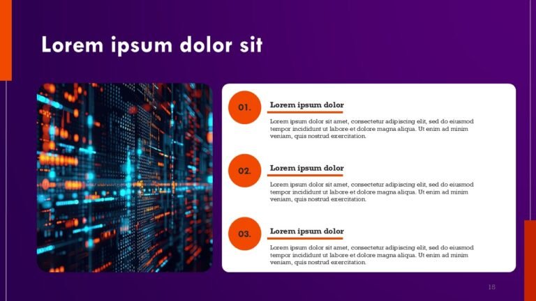 Free Data Center PowerPoint Presentation Templates