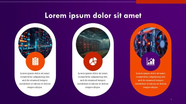 Free Data Center PowerPoint Presentation Templates