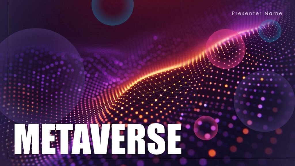Free Metaverse PowerPoint Template & Google Slides