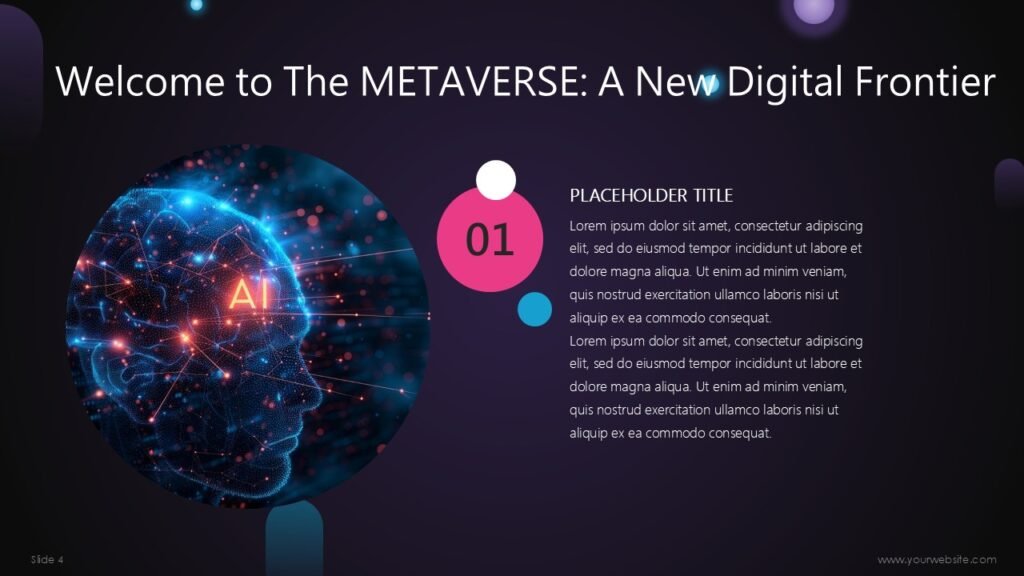 Free Metaverse Slides for PowerPoint & Google Slides