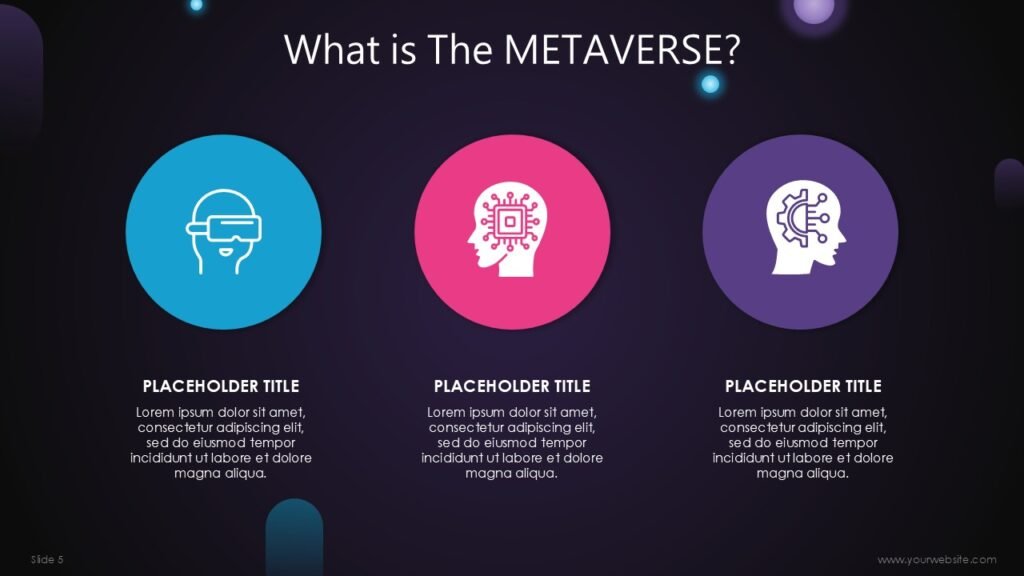 Free Metaverse Slides for PowerPoint & Google Slides