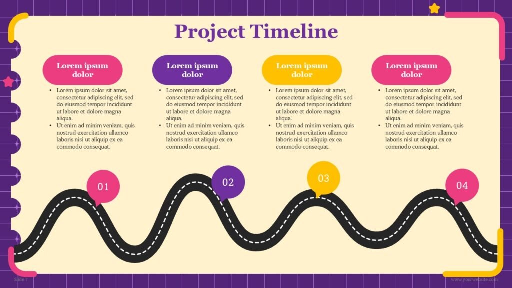 Free Teamwork Project PowerPoint Template for Collaboration
