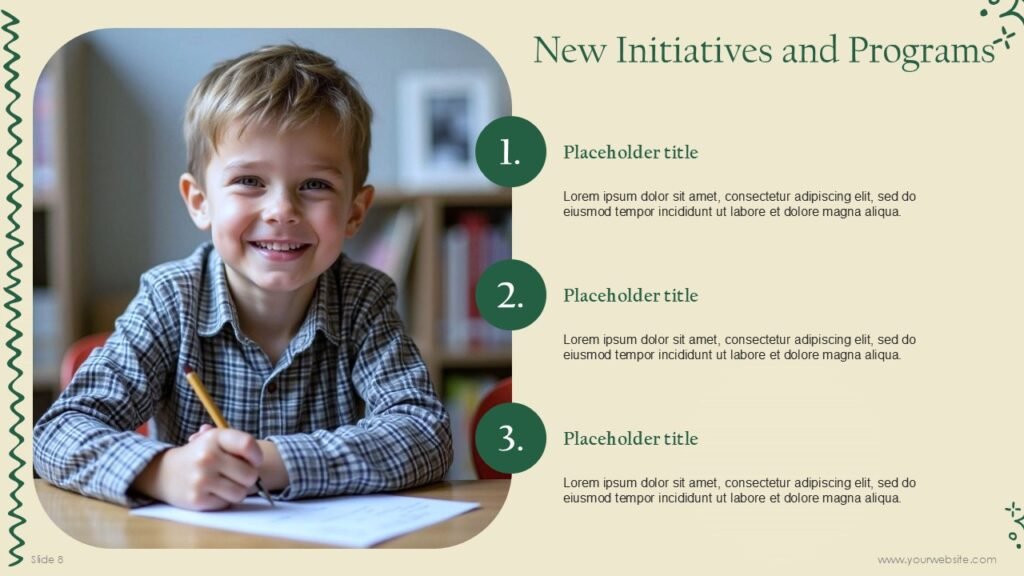 Free Welcome Back to School PowerPoint Template & Google Slides