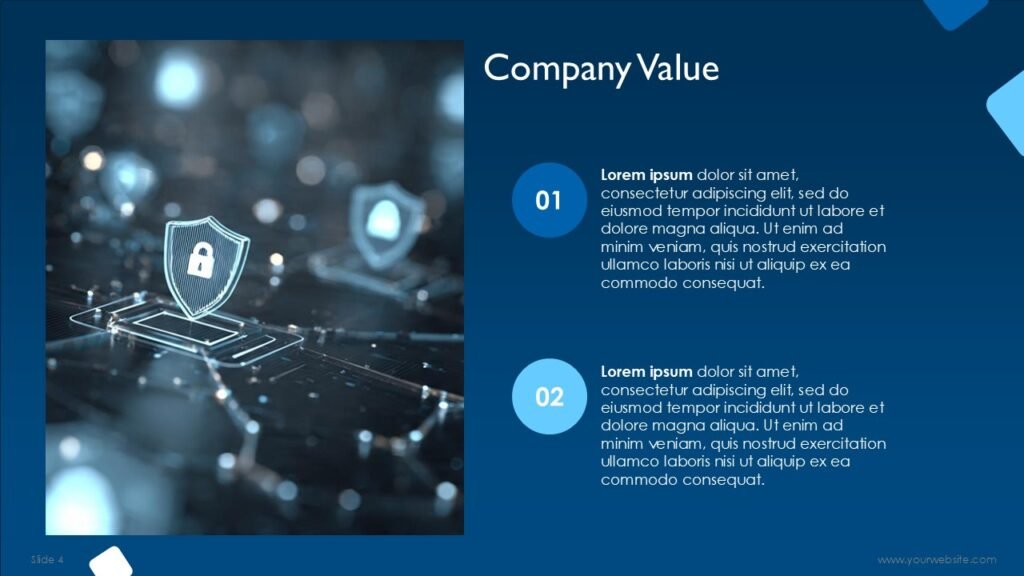 Private Security Company Business Plan Free PPT Template
